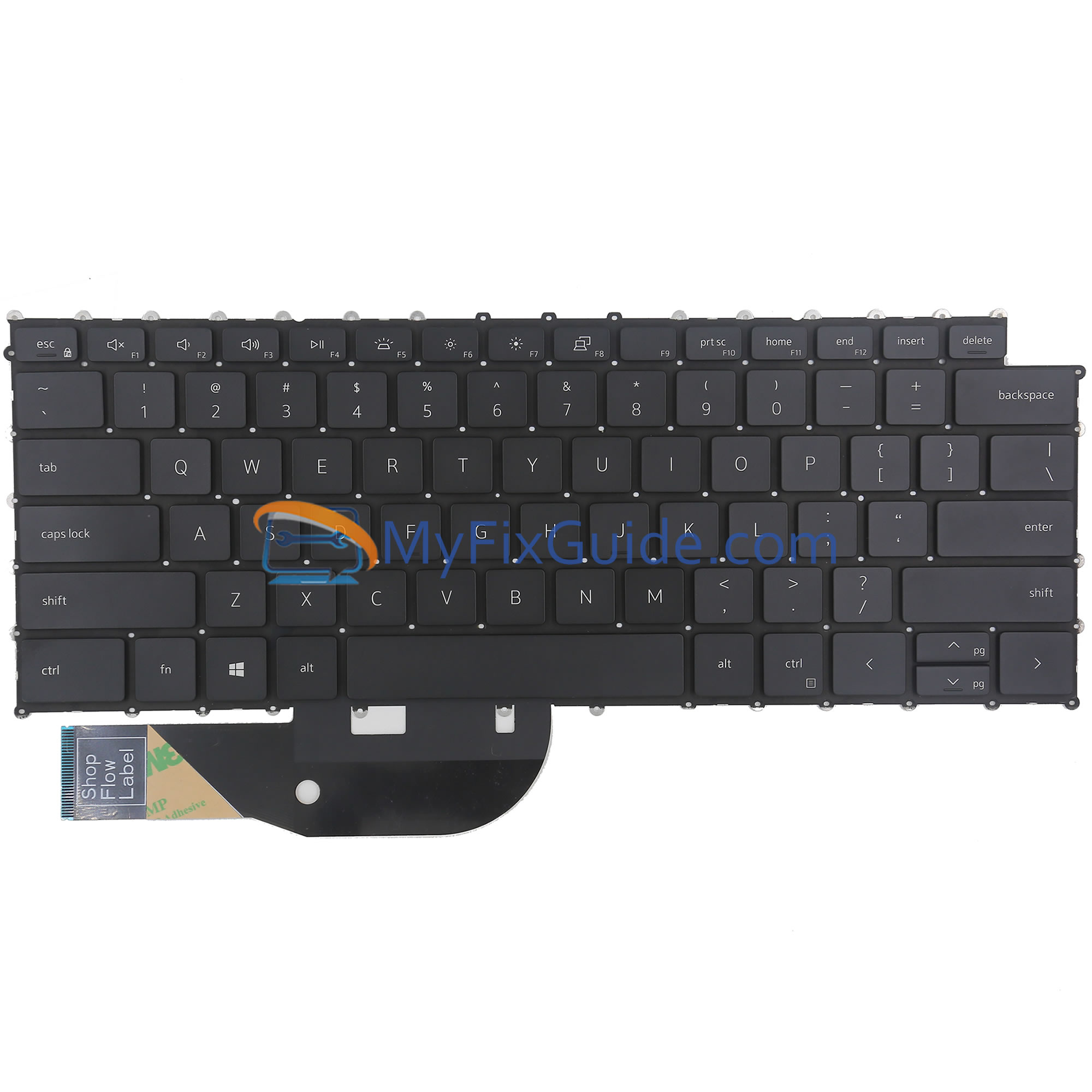 New Backlit Keyboard for Dell XPS 15 9500 XPS 17 9700 0MV93T