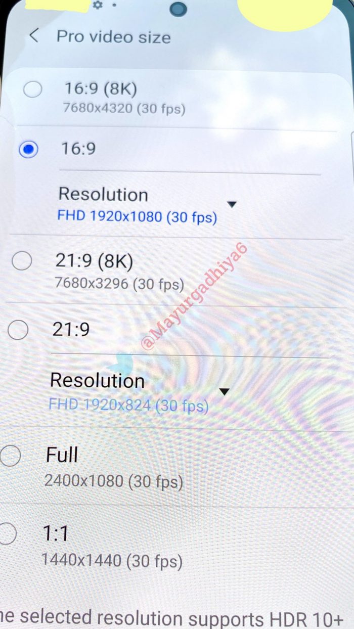 Samsung Galaxy S21 live images revealed