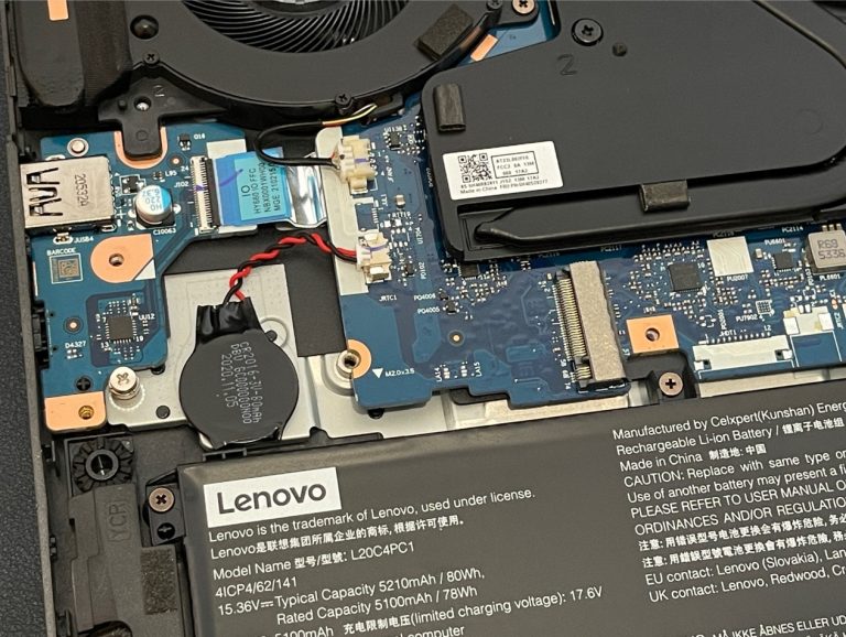 Lenovo Legion 5 Pro Disassembly (RAM and SSD upgrade guide)