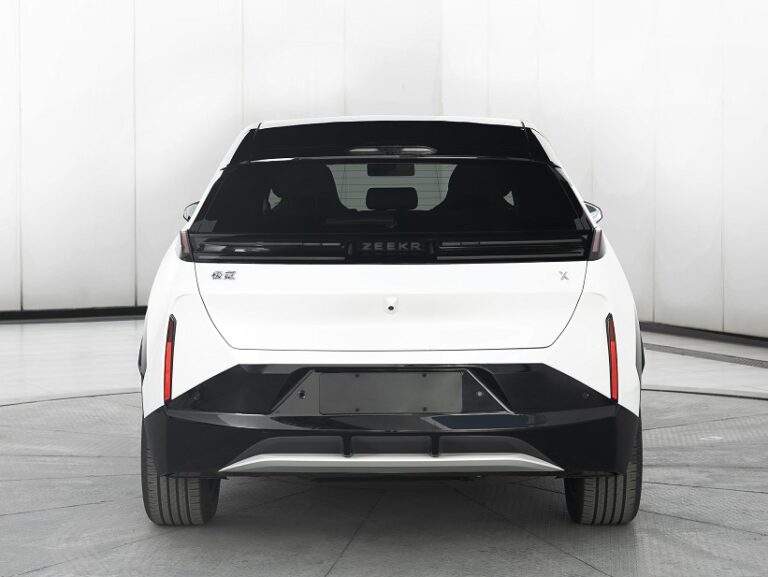 ZEEKR X photos and specifications released by MIIT