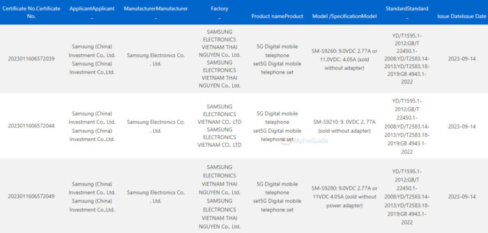Samsung Galaxy S24 series confirmed to support 45W charging