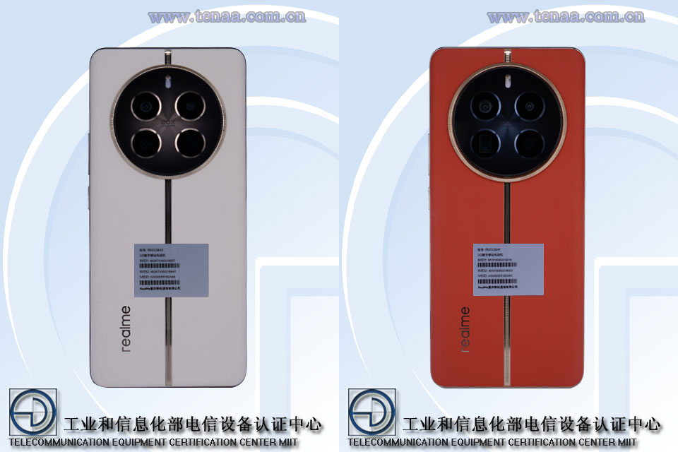 Realme 12 series specifications revealed through TENAA